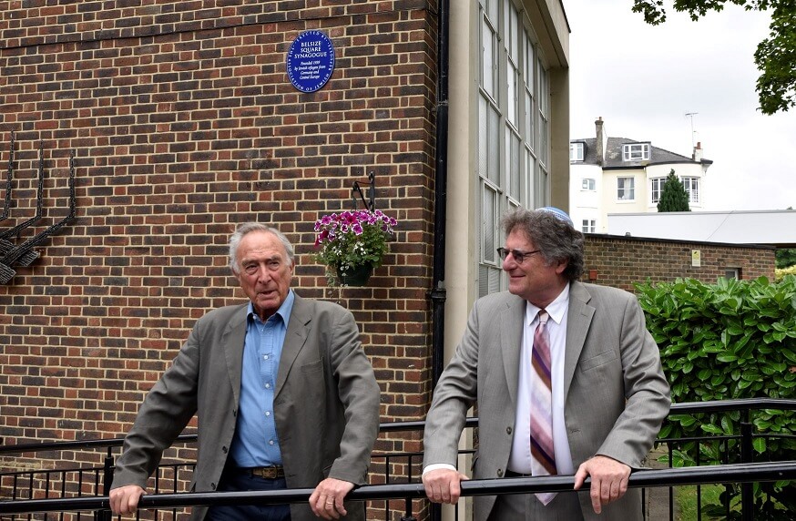 Blue Plaque for Belsize Square Synagogue - AJR