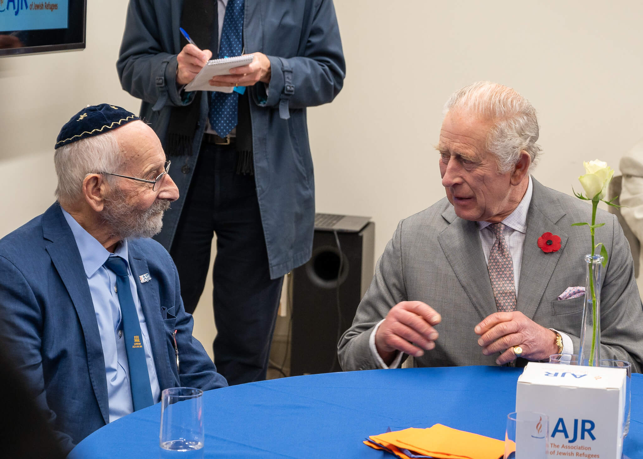 King Charles meets the Kinder on Kristallnacht - AJR