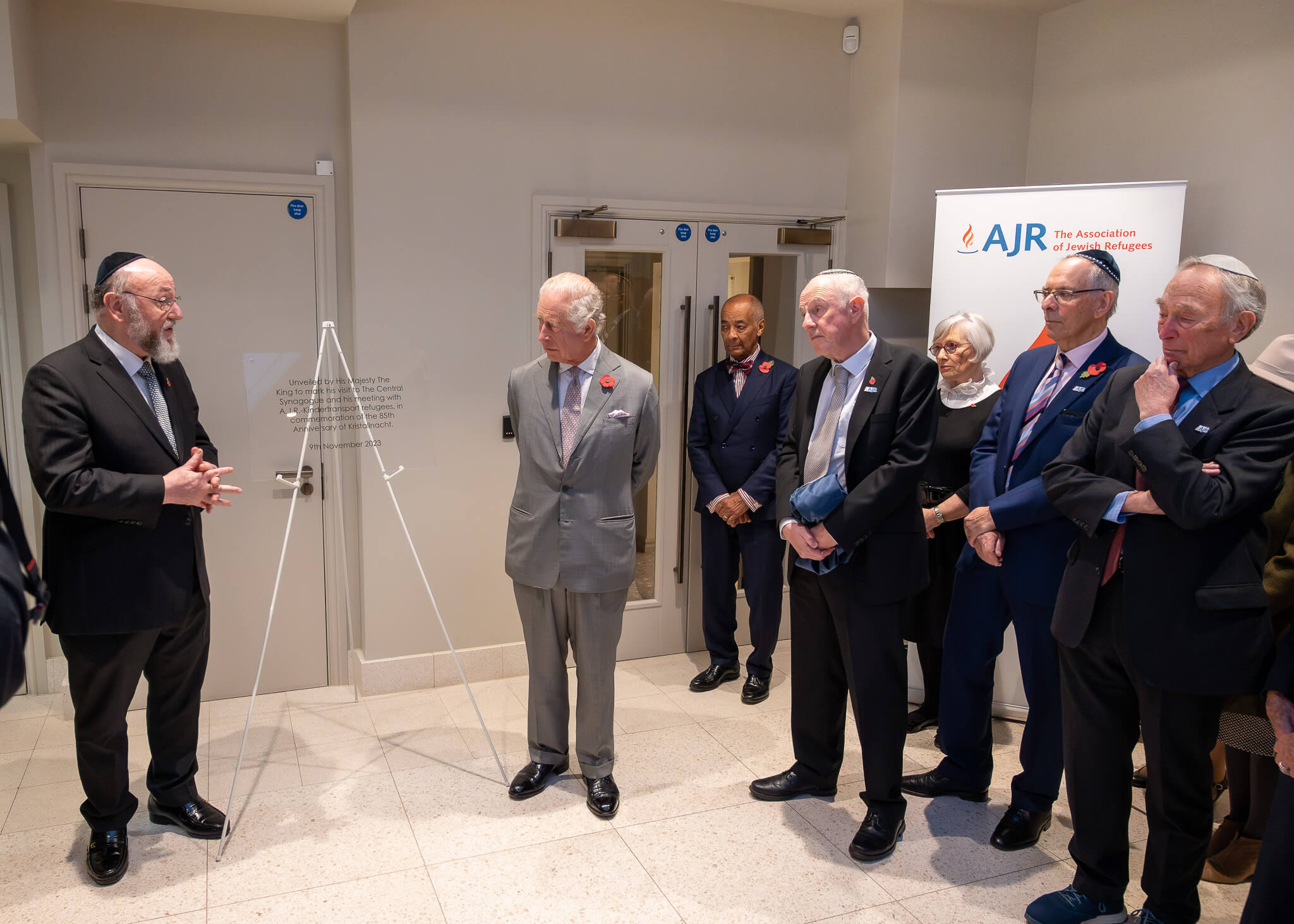 King Charles meets the Kinder on Kristallnacht - AJR